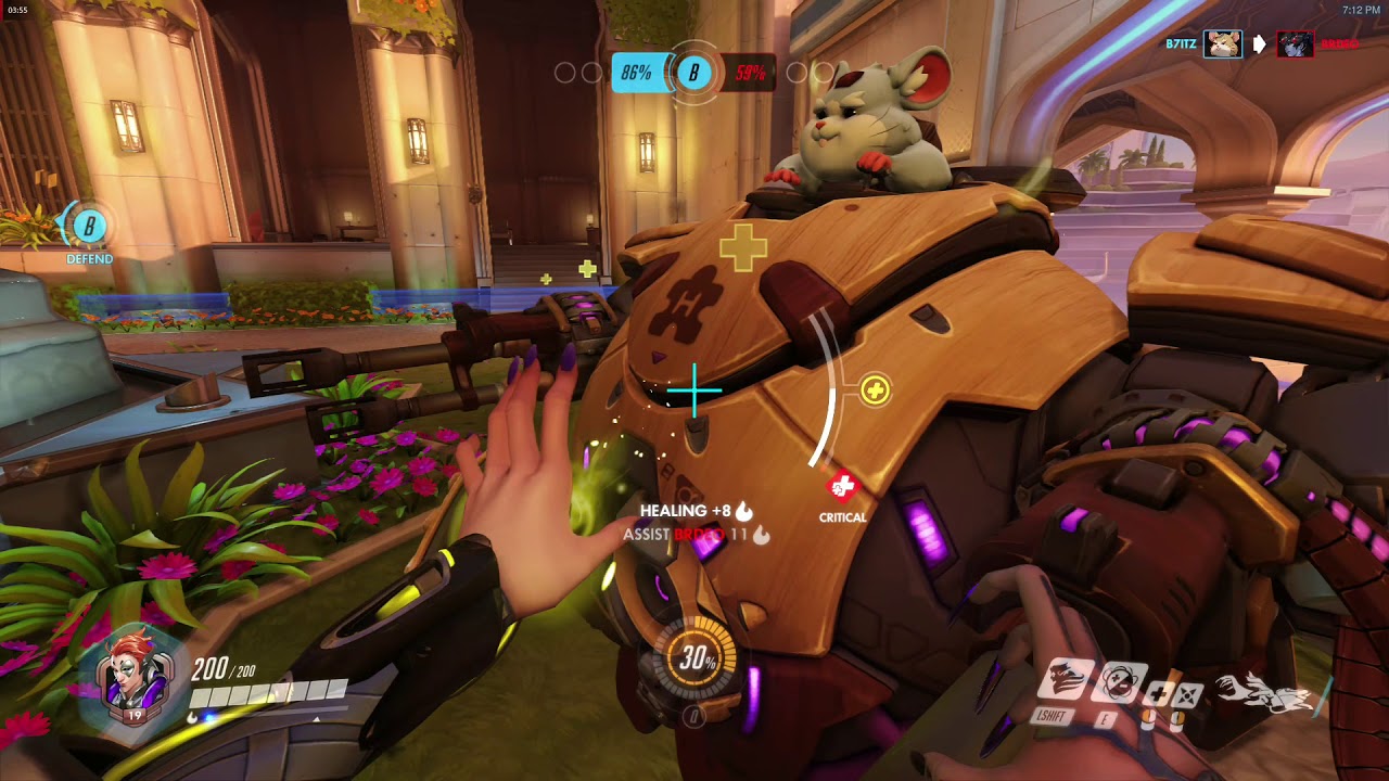 Moira Oasis Quick Play "Victory" Overwatch PC - YouTube