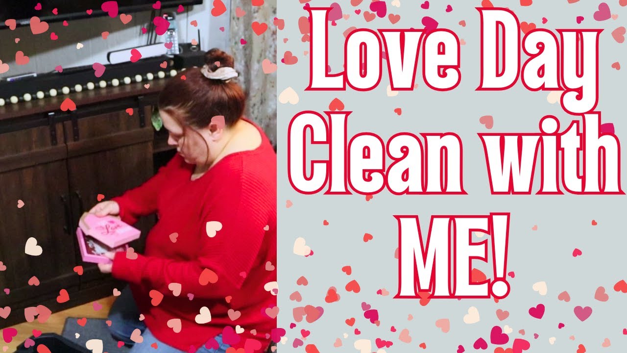 Clean With Me | Love Day Decor Pack Away 💕 Livingroom Late Night ...