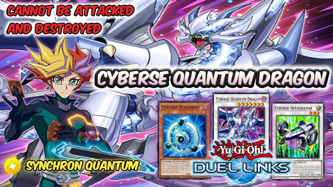 CYBERSE QUANTUM DRAGON | Cannot Be Attacked And Destroyed | Yu-Gi-Oh ...
