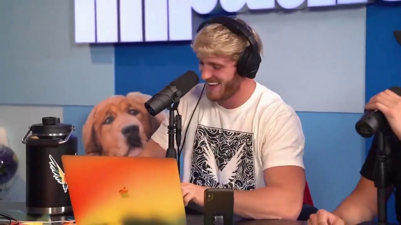 logan paul s cringe interview with aaron carter - YouTube