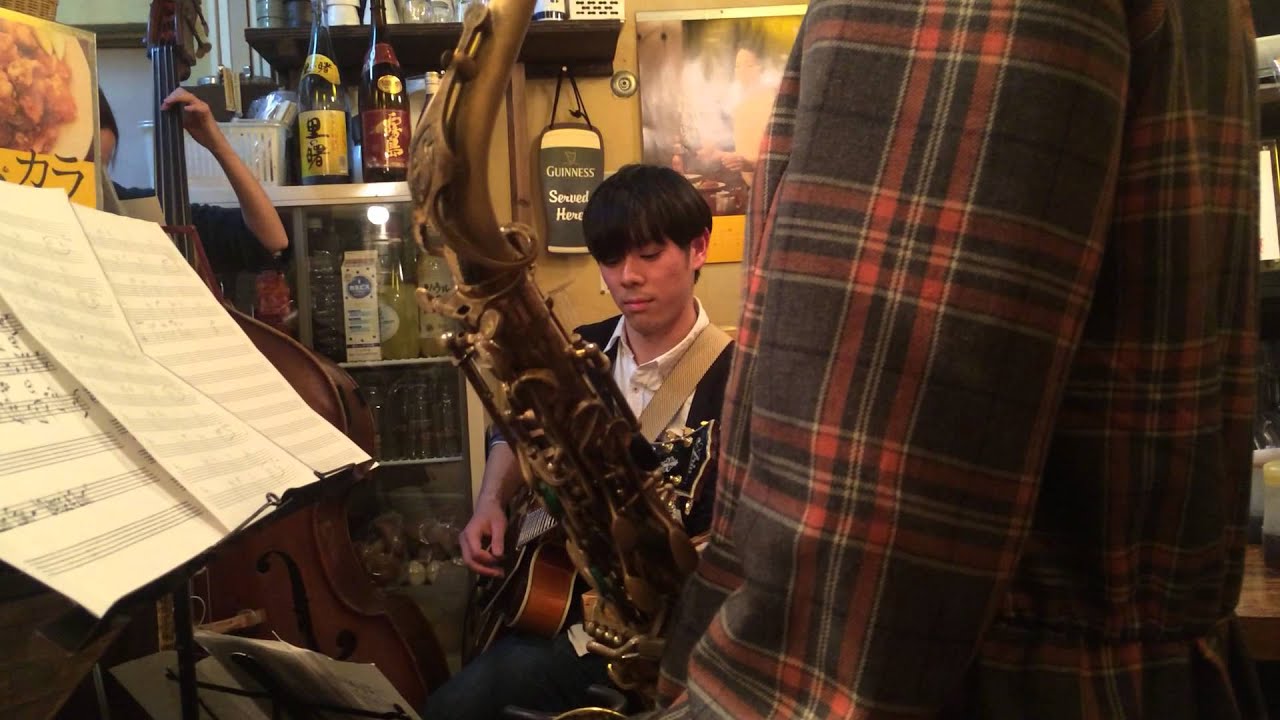 2015/03/23 Yu Takata Quartet ⑥ @野乃鳥 石橋焼酎酒場 - YouTube
