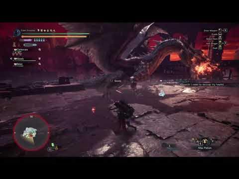 MHWI - Fatalis Falling Pin with Dragon Pods - YouTube