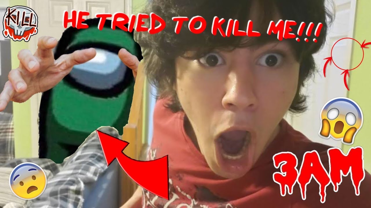 CALLING THE TROLLFACE AMONG US IMPOSTOR AT 3AM!!!! (SO SCARY) (IT WASNT ...