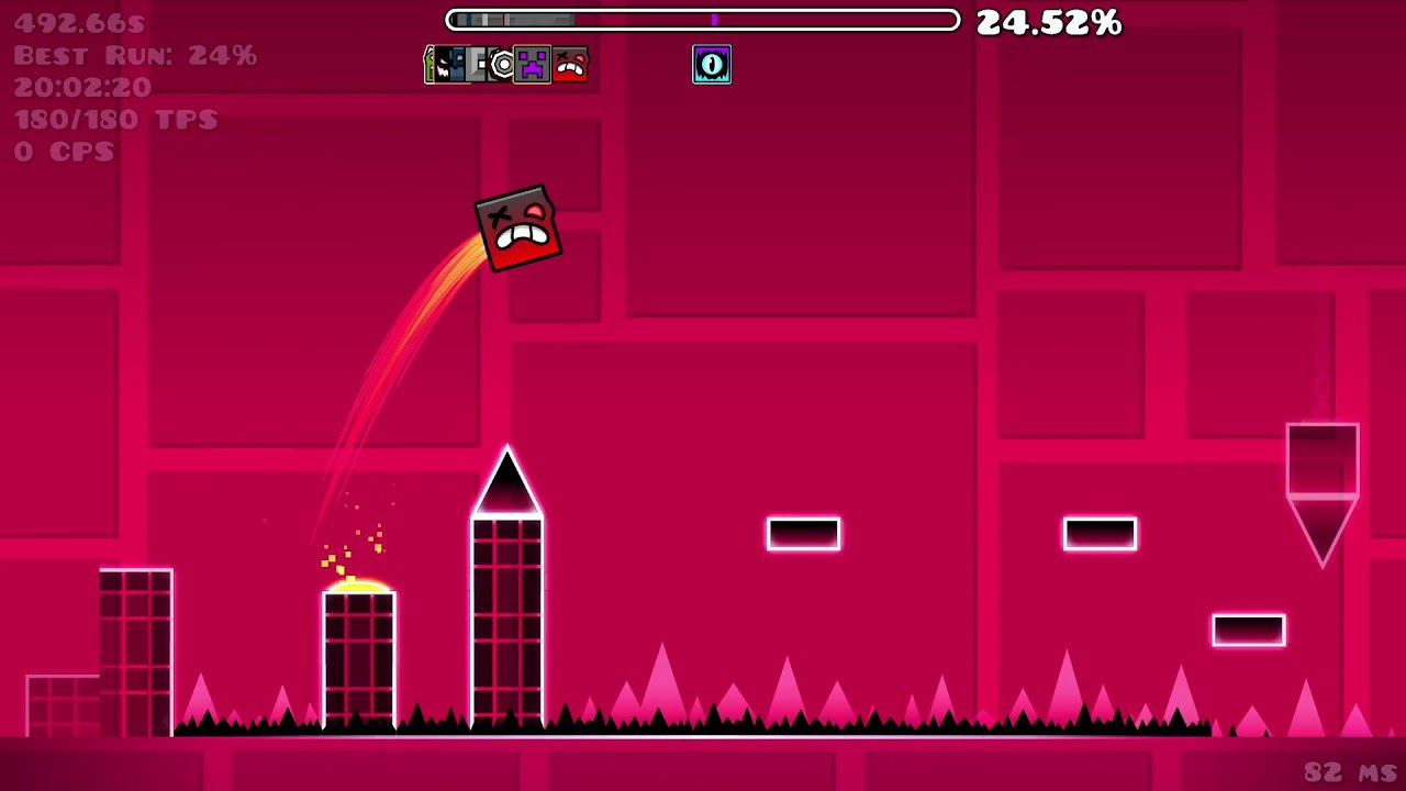 geometry dash, Robtop Travel - YouTube