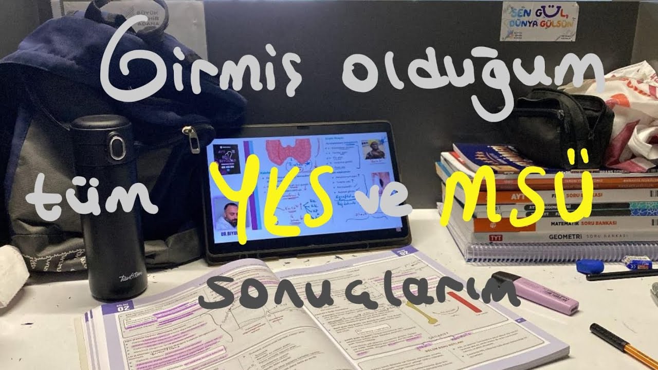 kırk takla atarak geldiğim nokta. #yks23 #yks24 #yks25 - YouTube