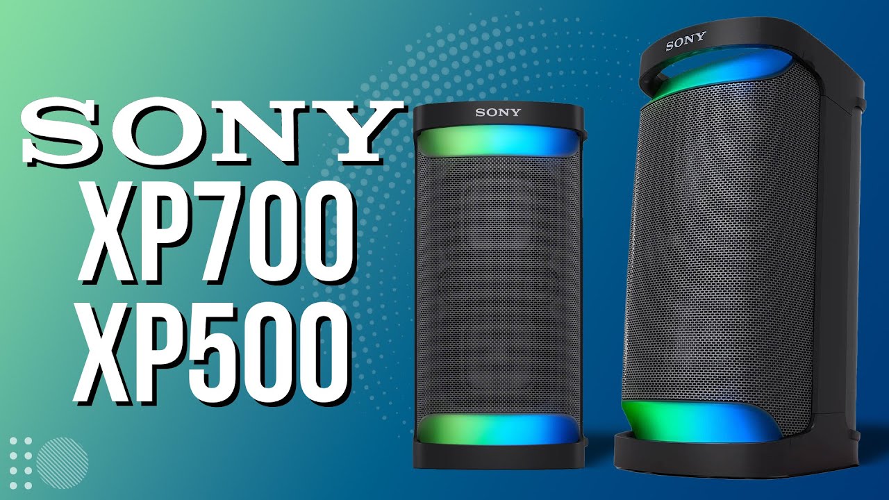 معرفی اسپیکرهای بلوتوث سونی XP500 و XP700؛ کیفیت سونی با قیمت مناسب - YouTube