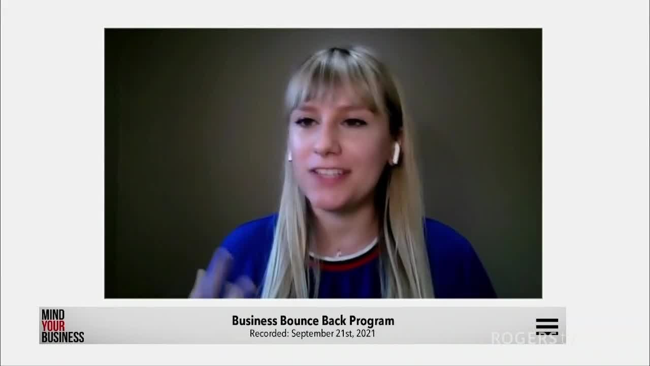 Business Bounce Back Program | Mind Your Business | Rogers tv - YouTube