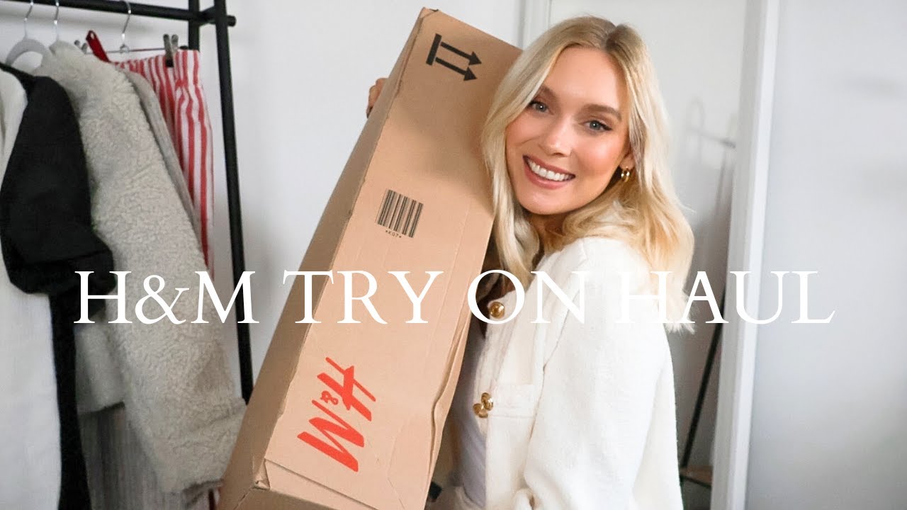 H&M TRY ON HAUL WINTER 2023! | NEW IN STAPLES & FESTIVE PICKS! - YouTube