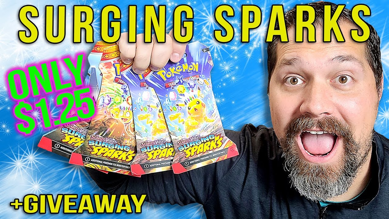 Pokemon Packs ONLY $1.25 Pokemon Investment + GIVEAWAY - YouTube