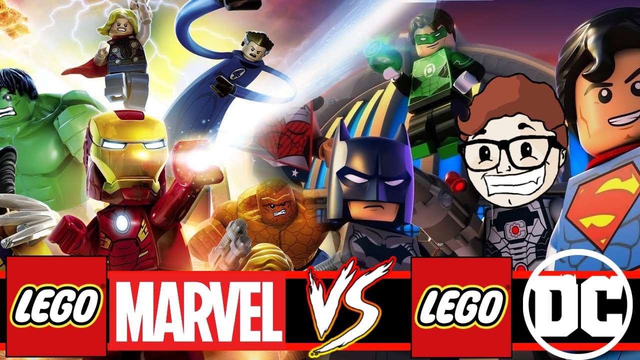 LEGO MARVEL VS. LEGO DC Super heroes | LEGO BATMAN | LEGO SPIDER-MAN ...