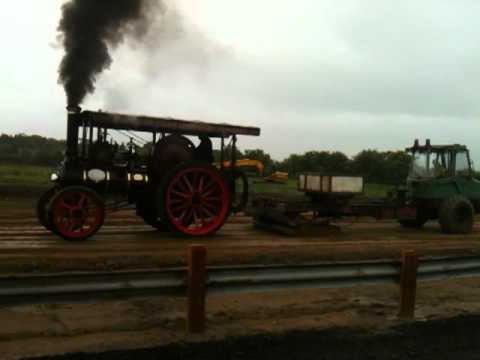 "Rob Roy" steam tractor pull. - YouTube