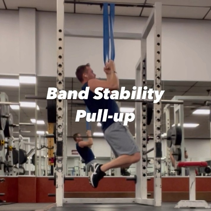 Band Stability Pull-up #trainlikethepros - YouTube