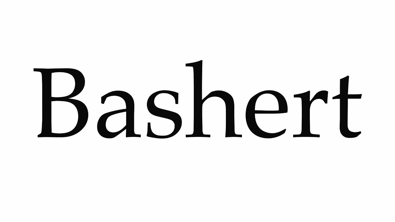 How to Pronounce Bashert - YouTube