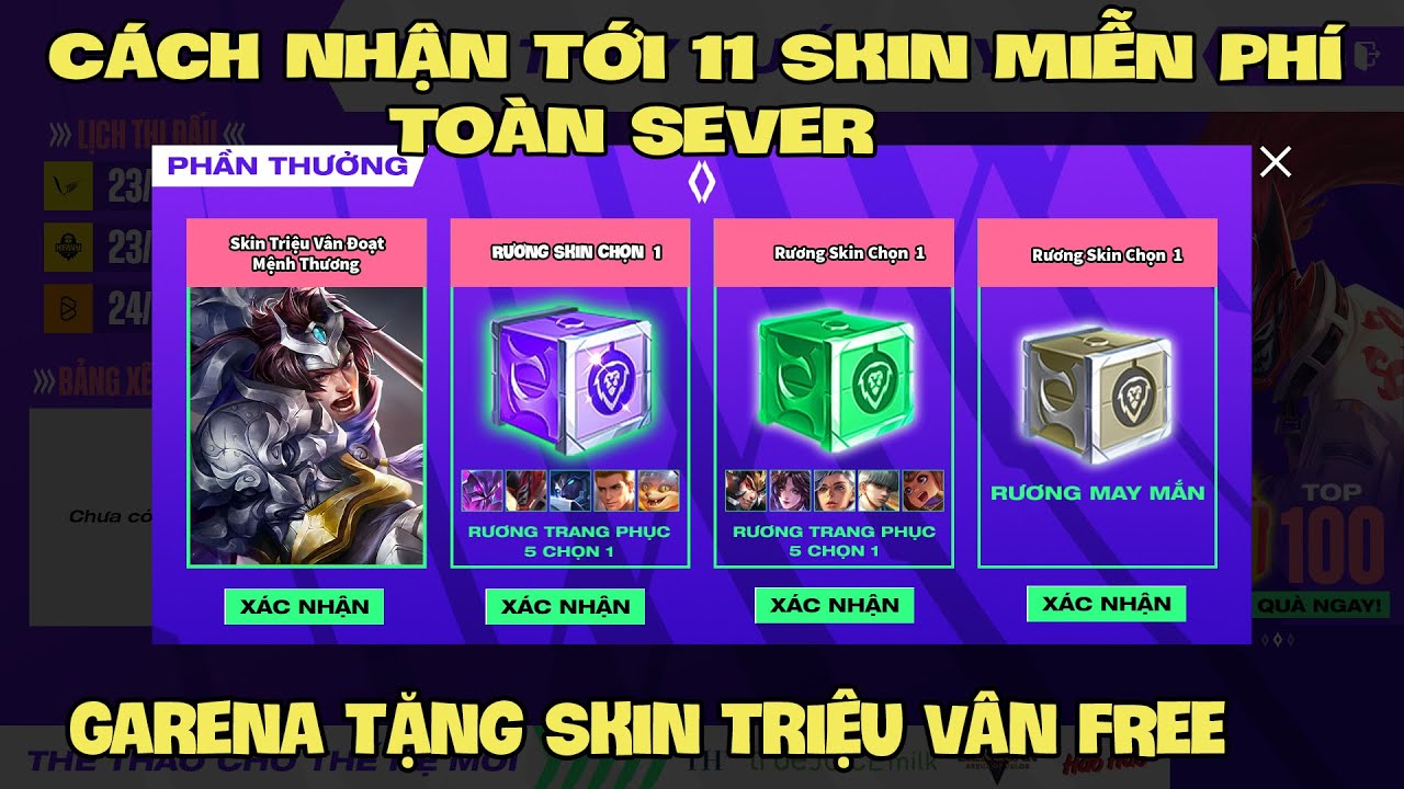 Liên Quân | Garena Phát FREE Tới 11 Skin Toàn Sever Từ Sự Kiện Bậc Thầy ...