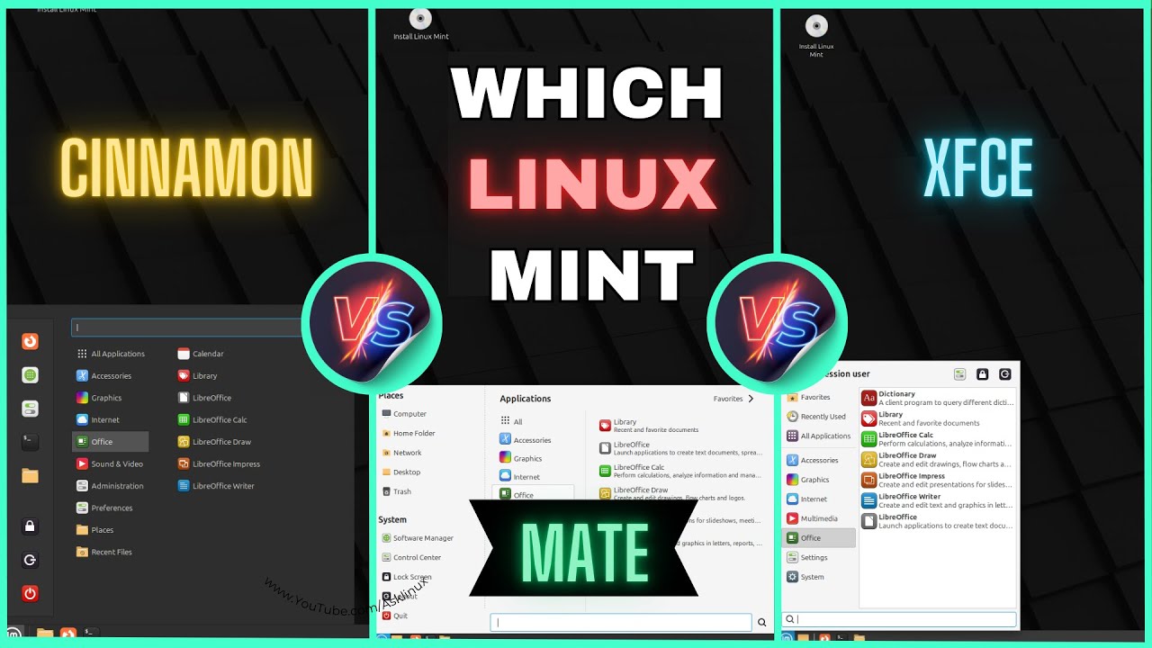 Linux Mint Cinnamon vs MATE vs Xfce: RAM Showdown You Must See! 💻 - YouTube