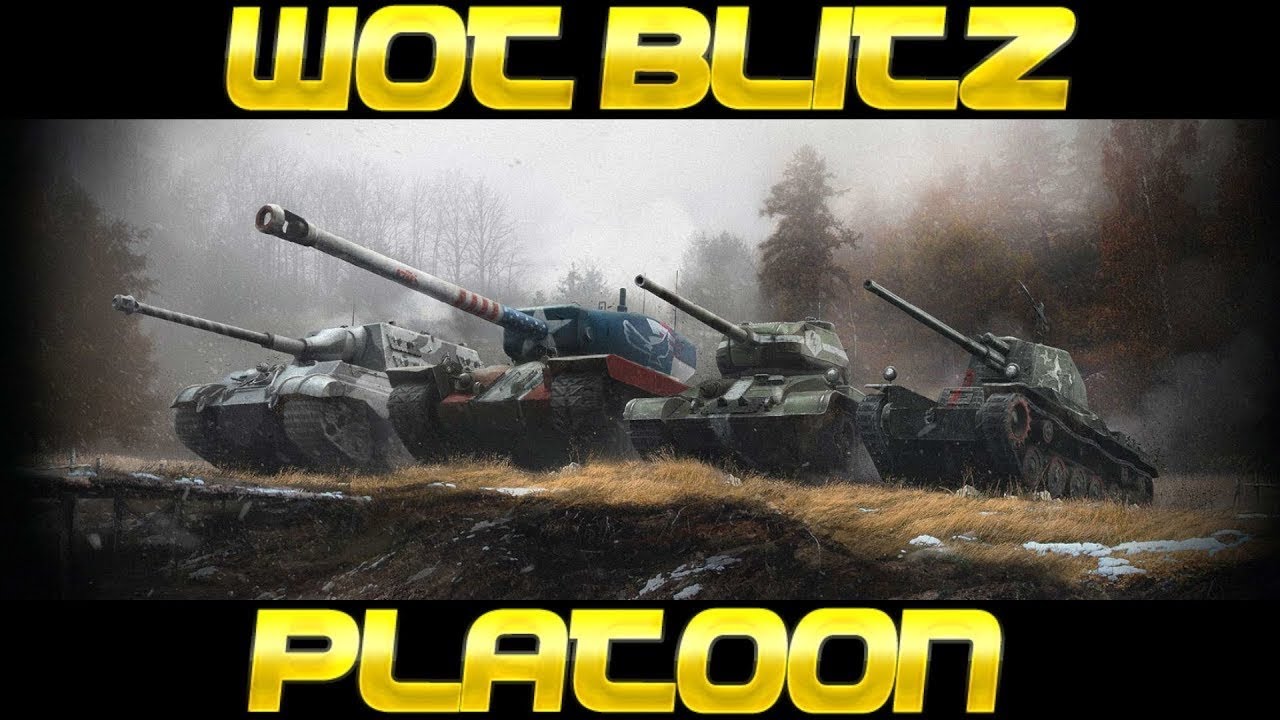 How to win a battle in Platoon || WoTB Epic Teamplay - YouTube