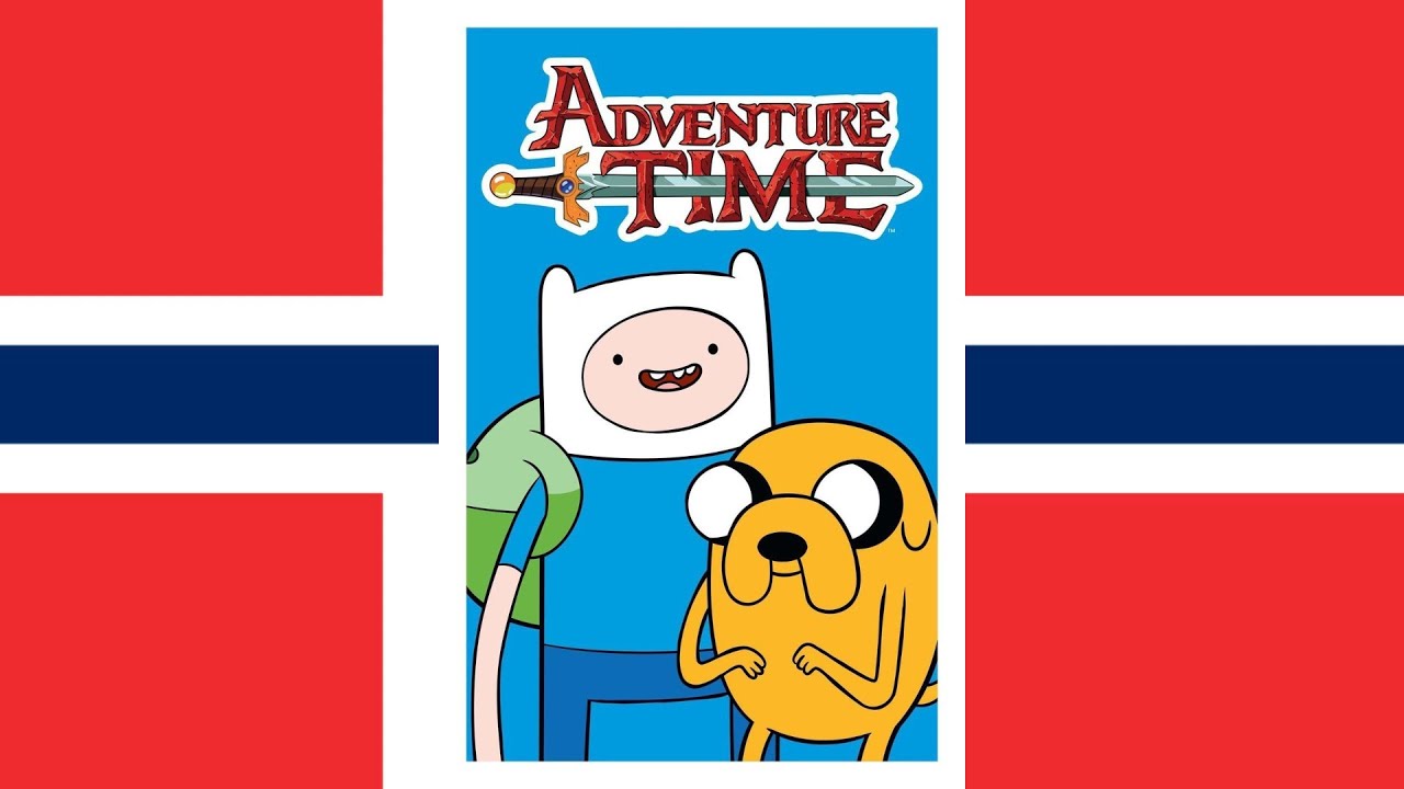 Adventure Time Theme Song (V1) (norsk/Norwegian, NTSC) - YouTube