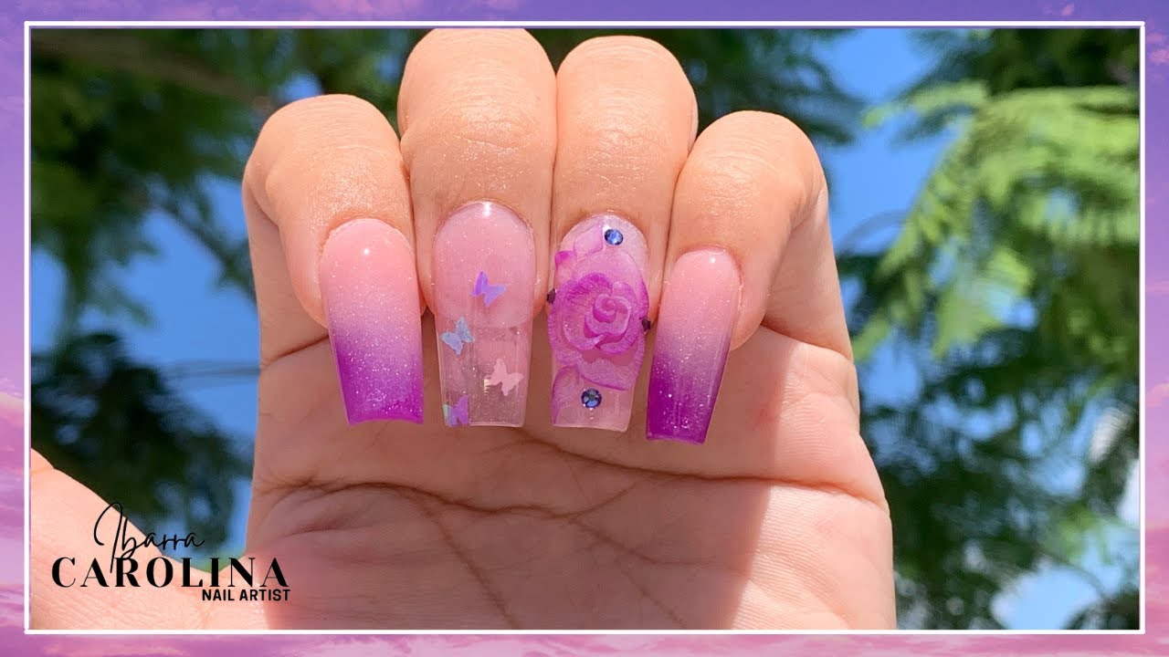 Mis MEJORES CONSEJOS para hacer UÑAS DIFUMINADAS más Aplicación y ...