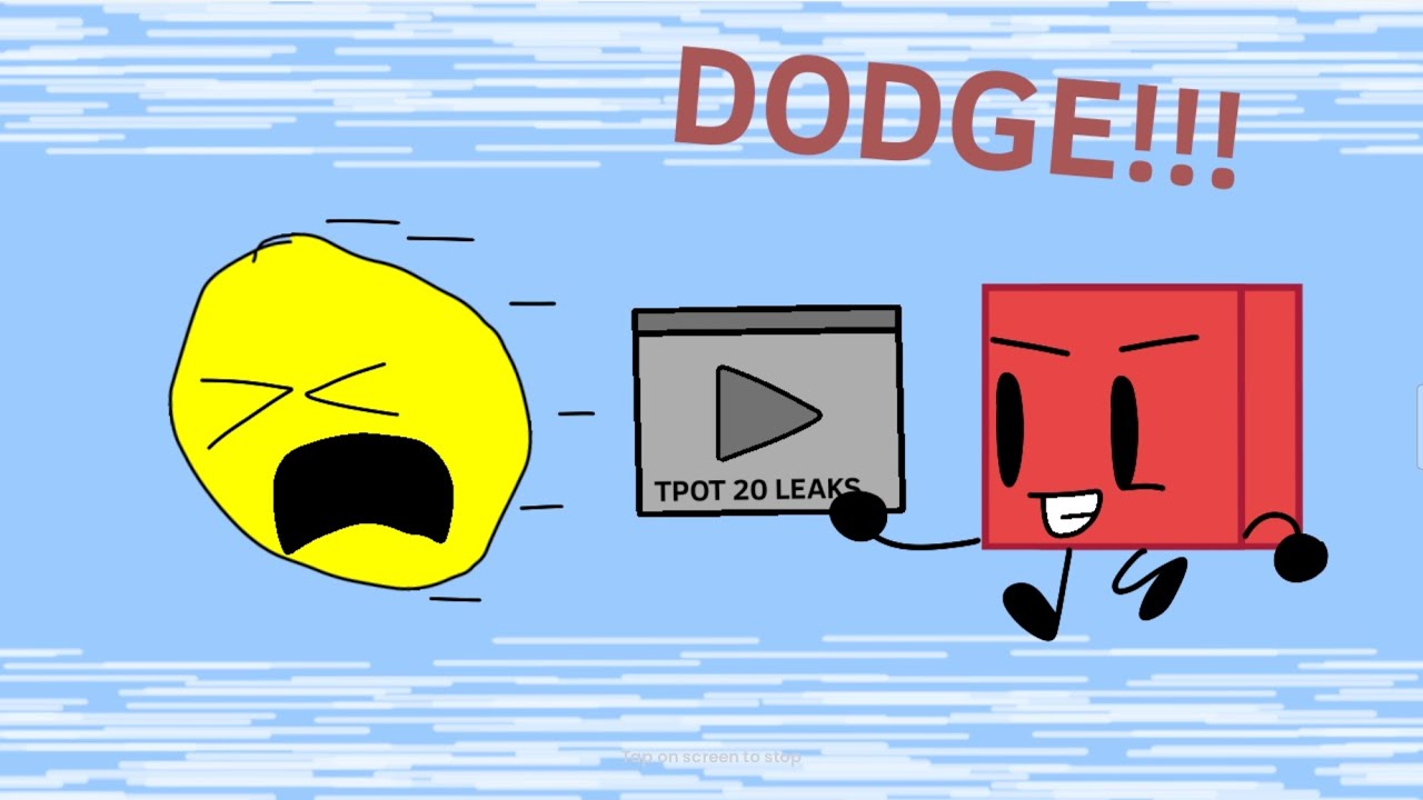 BFDI Fans dodging TPOT 20 leaks be like: - YouTube