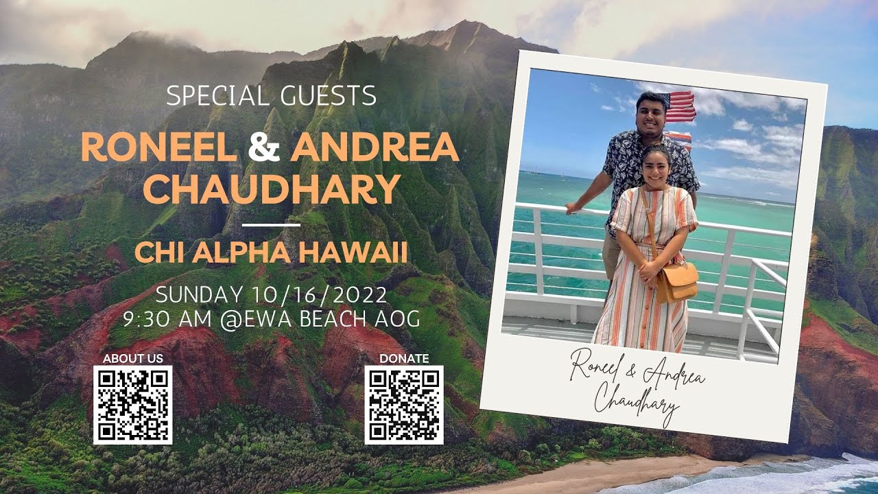 Roneel & Andrea Chaudhary - Chi Alpha Ministry - YouTube