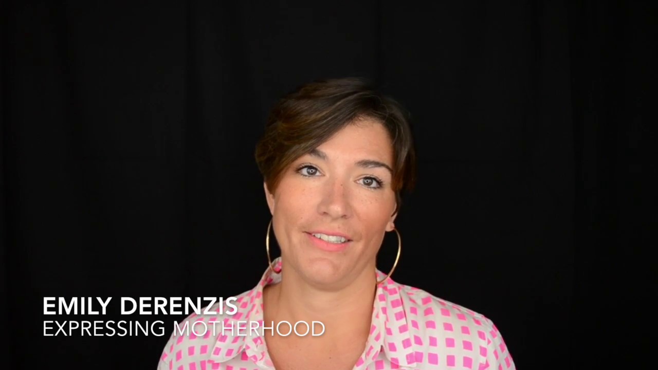 Expressing Motherhood Featuring Emily DeRenzis - YouTube