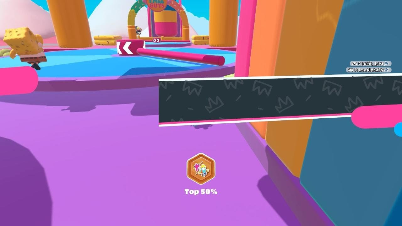 Fall Guys_spinner sprint full challenge - YouTube