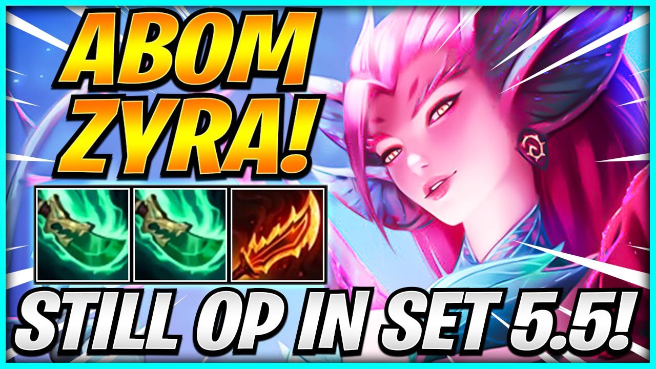 PERMASTUN ⭐⭐⭐ ZYRA! - TFT SET 5.5 Guide I Teamfight Tactics 11.15 Patch ...