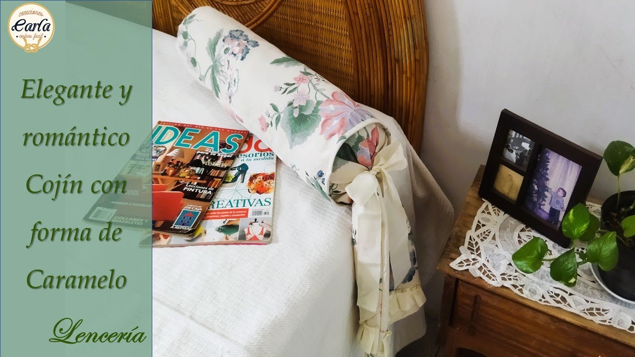 ELEGANTE Y ROMÁNTICO COJÍN CON FORMA DE CARAMELO 💝 - YouTube