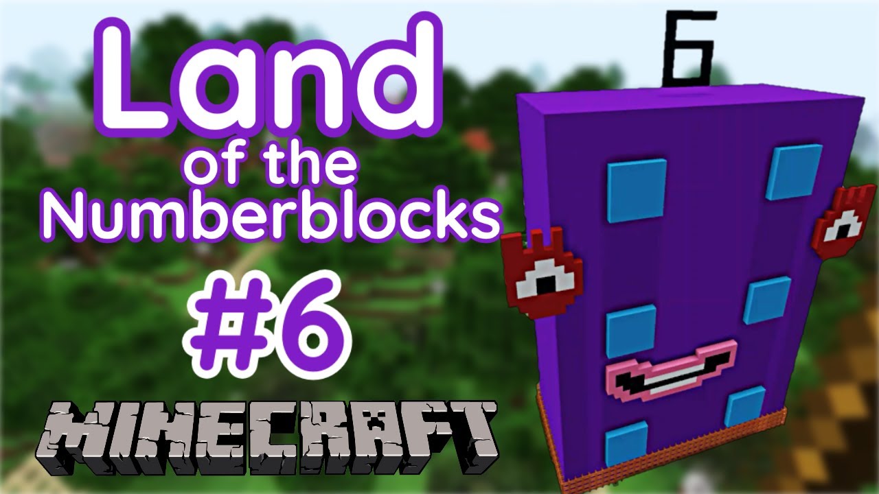 Numberblock 6 | Numberblocks Minecraft - Giant Numberblock 6 - YouTube