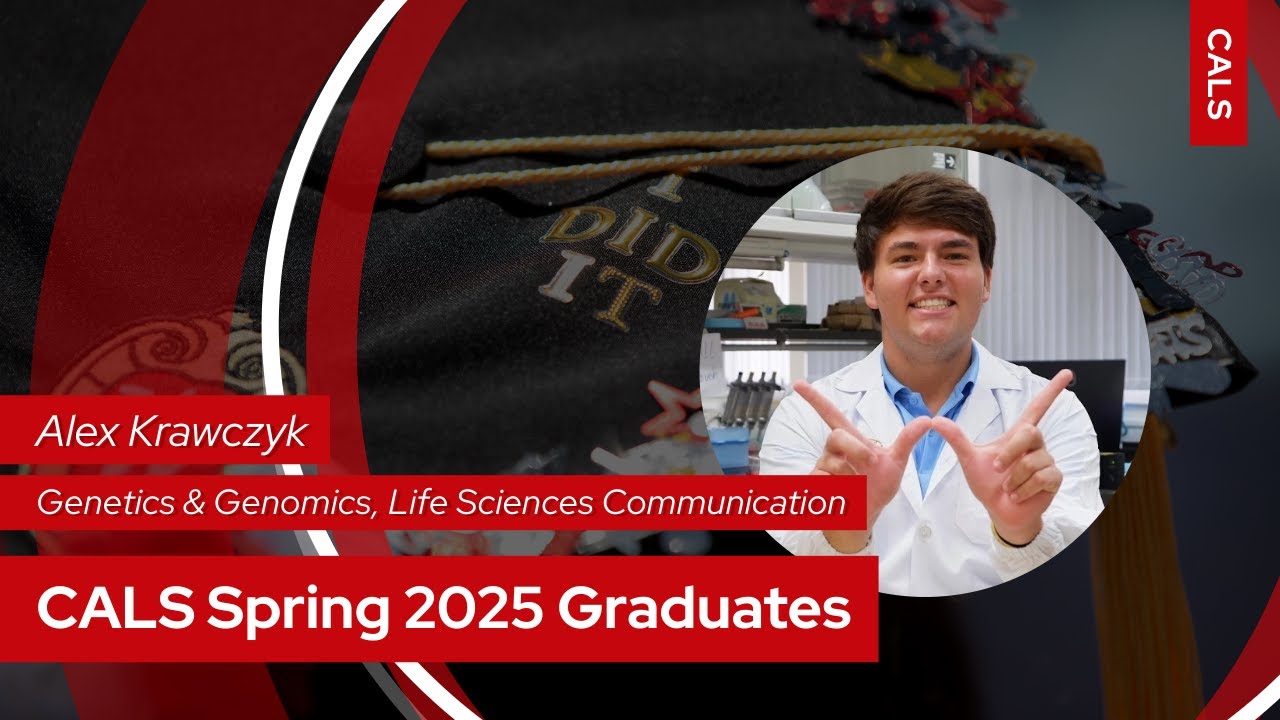 CALS Spring 2025 Grad: Alex Krawczyk - YouTube
