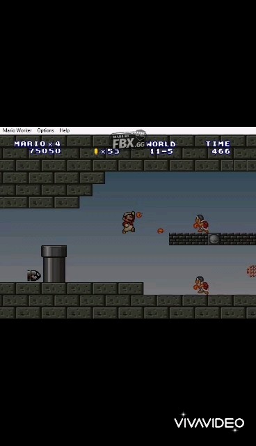 MWR:Mario VS Roto-disc & he kills 2 Fire Broses vid 3. #shorts #mario # ...