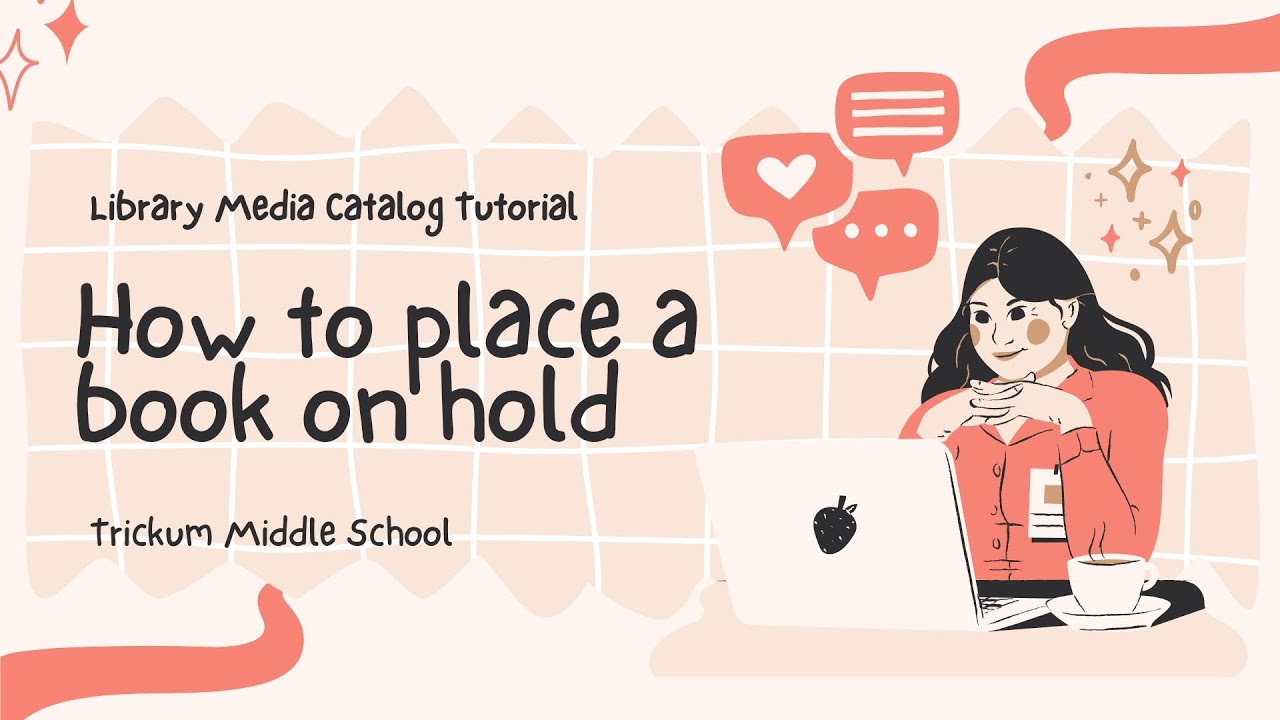 How to place a book on hold - YouTube
