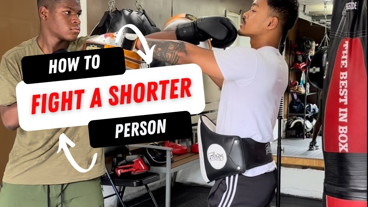 How to Fight a Shorter Fighter - YouTube