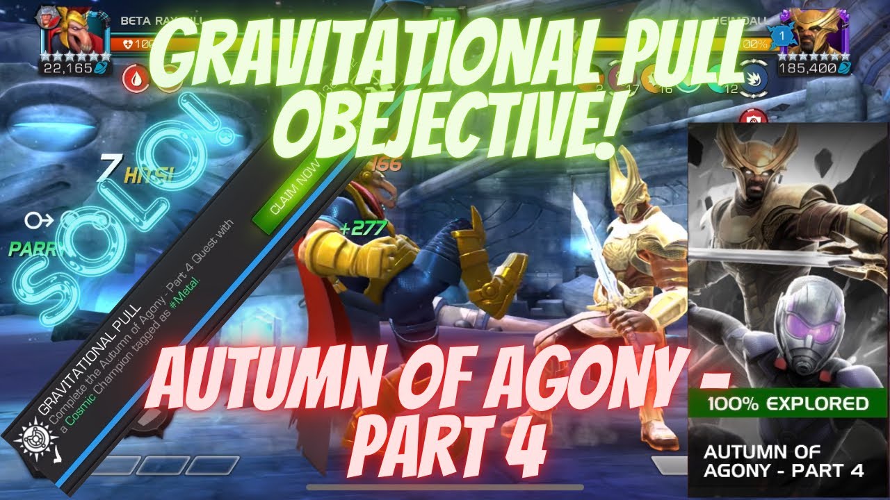 Autumn Of Agony - Part 4 | #Cosmic # Metal Objective | MCOC - YouTube