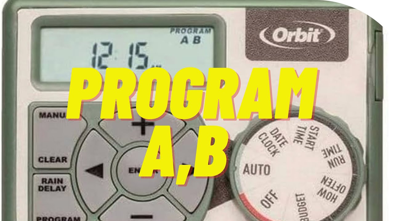 How to program. Program A,B - YouTube