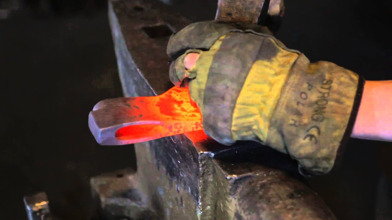 The Birth Of A Tool. Part I. Axe Making (by John Neeman Tools) - YouTube