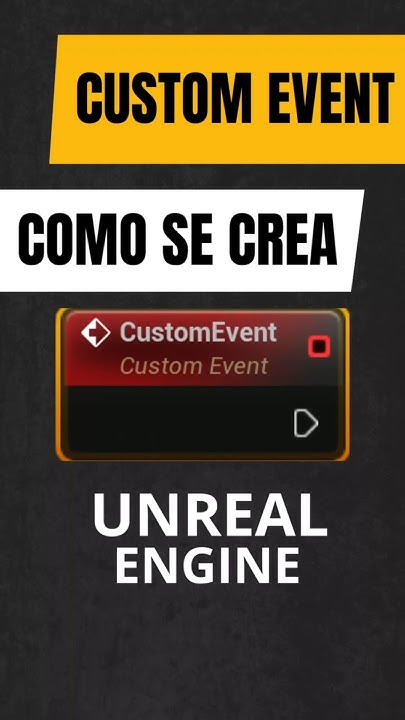 Cómo crear un Custom Event en Unreal Engine #UnrealEngine #Blueprints #CustomEvent #UE5 #Shorts ...