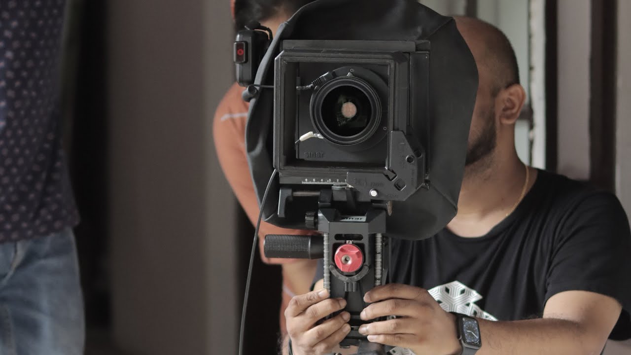 BTS of Portrait shoot with 3D printed 6x12 film back - YouTube