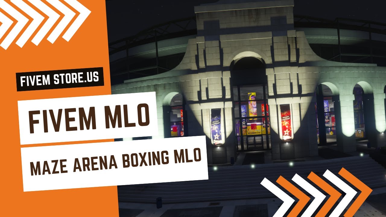 FiveM Maze Bank Arena MLO #fivem #arena - YouTube