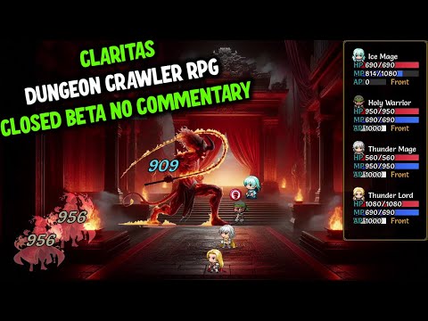 Claritas - Dungeon Crawler RPG | Closed Beta Gameplay No Commentary ...