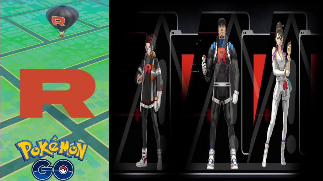 Pokemon go team rocket balloon - YouTube