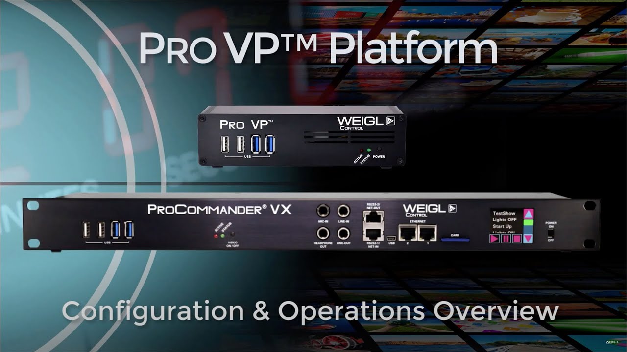 Pro VP™ Basic Set Up & Operations Overview - YouTube