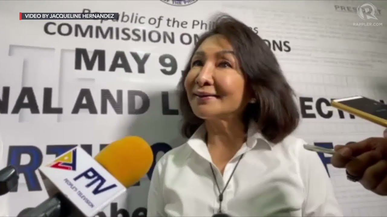 Cebu Governor Gwendolyn Garcia seeks reelection - YouTube