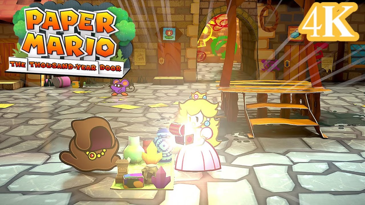 Paper Mario The Thousand-Year Door Switch - Intro (4K) - YouTube