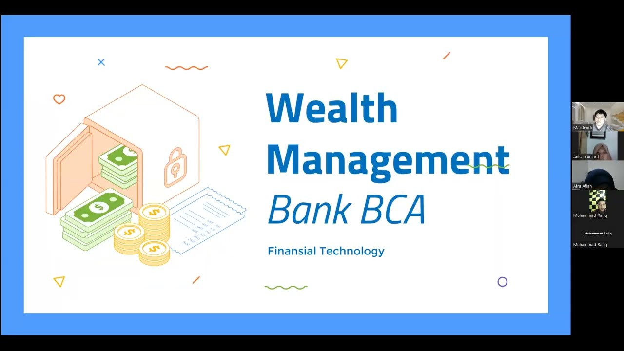 Wealth Management BCA- Kelompok 17 - Fintech - YouTube