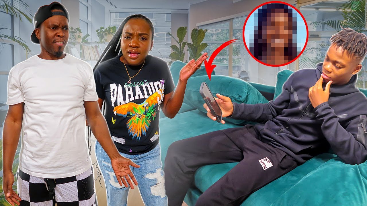 We CAUGHT AHZEE On FACETIME With HIS CRUSH - YouTube