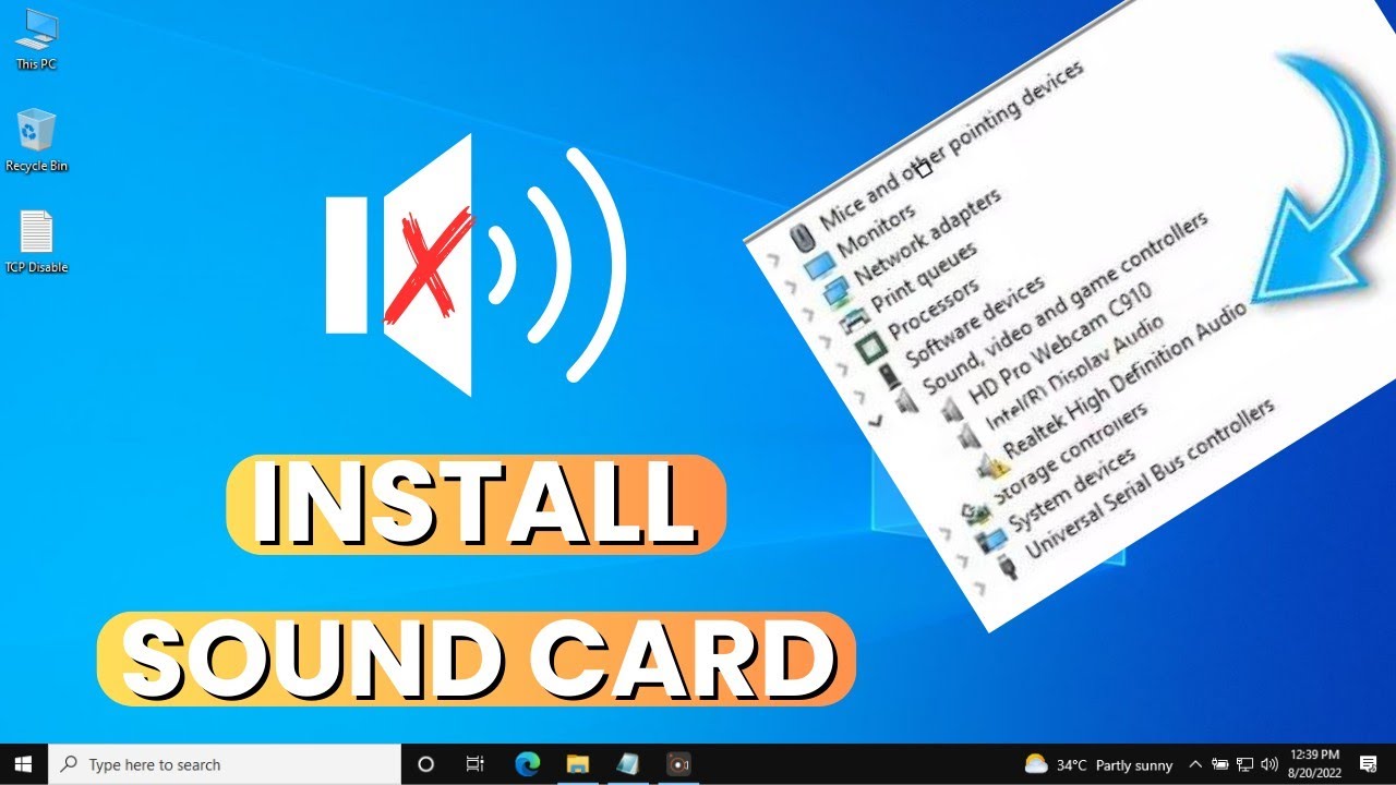 How To Install Any Audio Driver for Windows 7/8/10 - YouTube