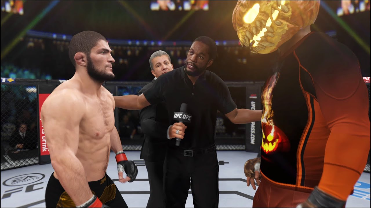 Khabib vs. Pump King - EA Sports UFC 4 - Eagle Fights 🦅 - YouTube