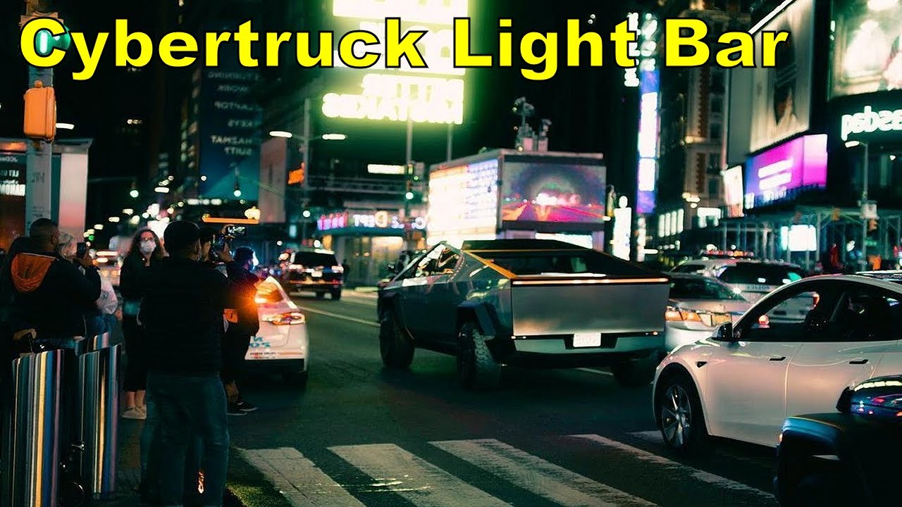 Tesla’s Elon Musk Assures Cybertruck Will Retain Well Loved Light Bar ...