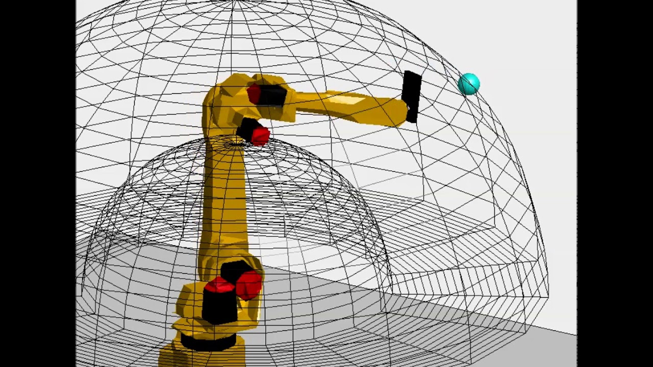 Online trajectory generation for robot - YouTube